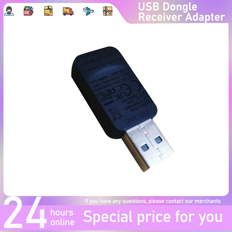 USB Dongle Adapter for HyperX Cloud Alpha Wireless Headset Receiver ...