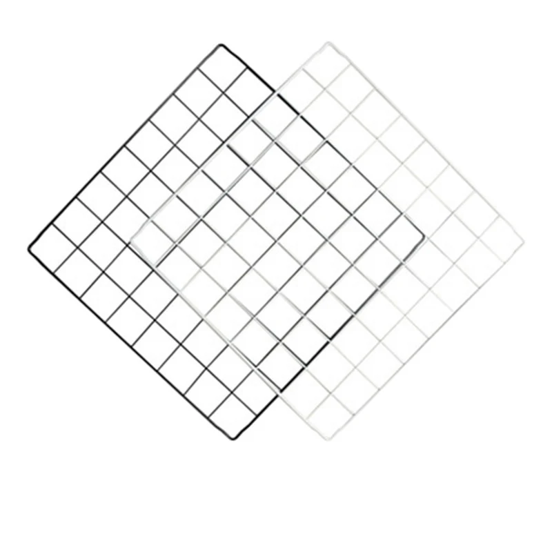 Estante-de-malla-de-Metal-negro-multifuncional-35x35cm-almacenamiento ...