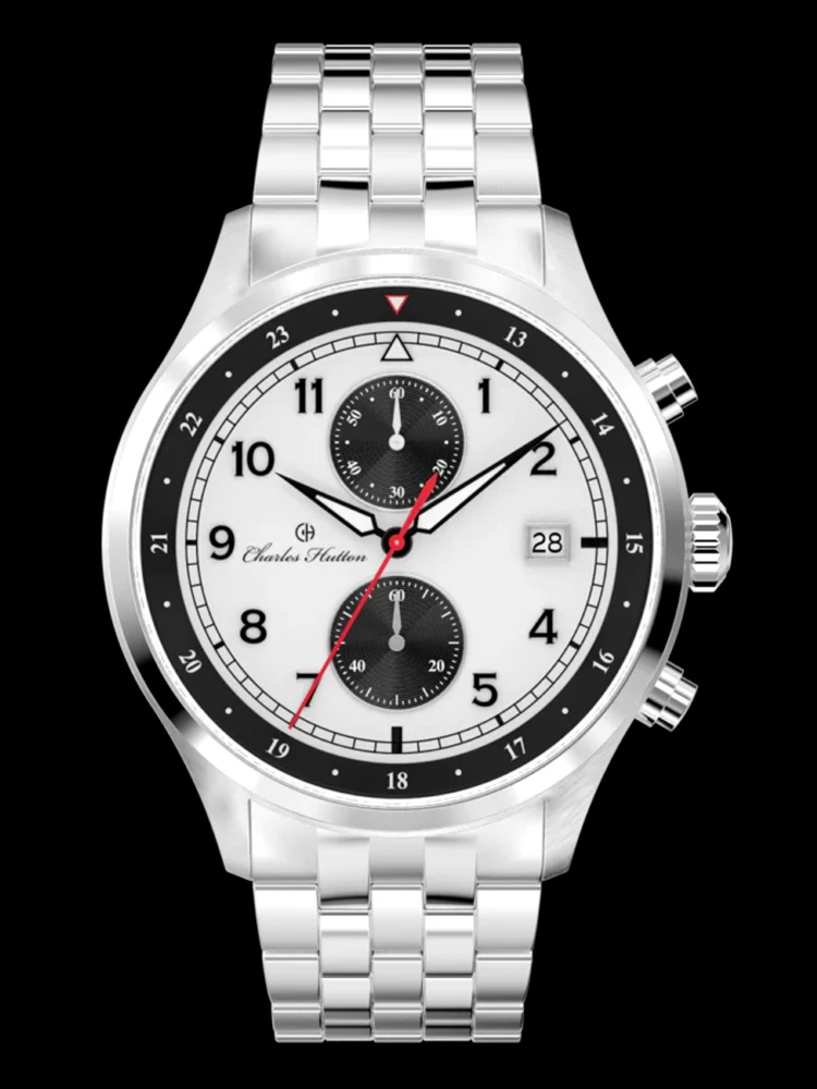 Pilot-Chronograph-Watch-Men-44mm-VD51-Chrono-Quartz-Wristwatches-Luxury ...