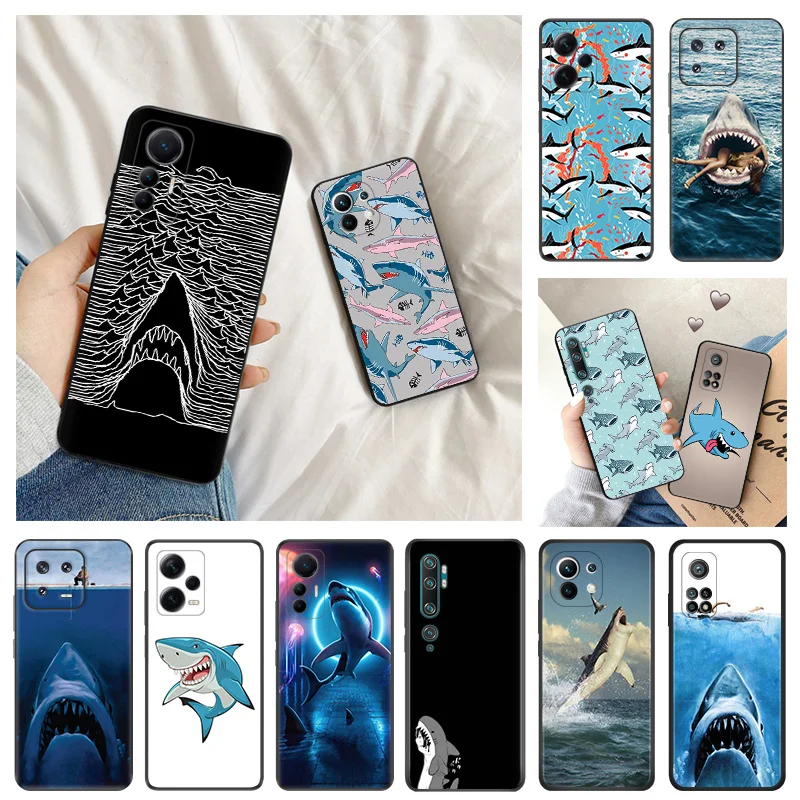 Ocean Shark Animal Soft Phone Cases For Redmi A1 10A 10C 11 Prime ...