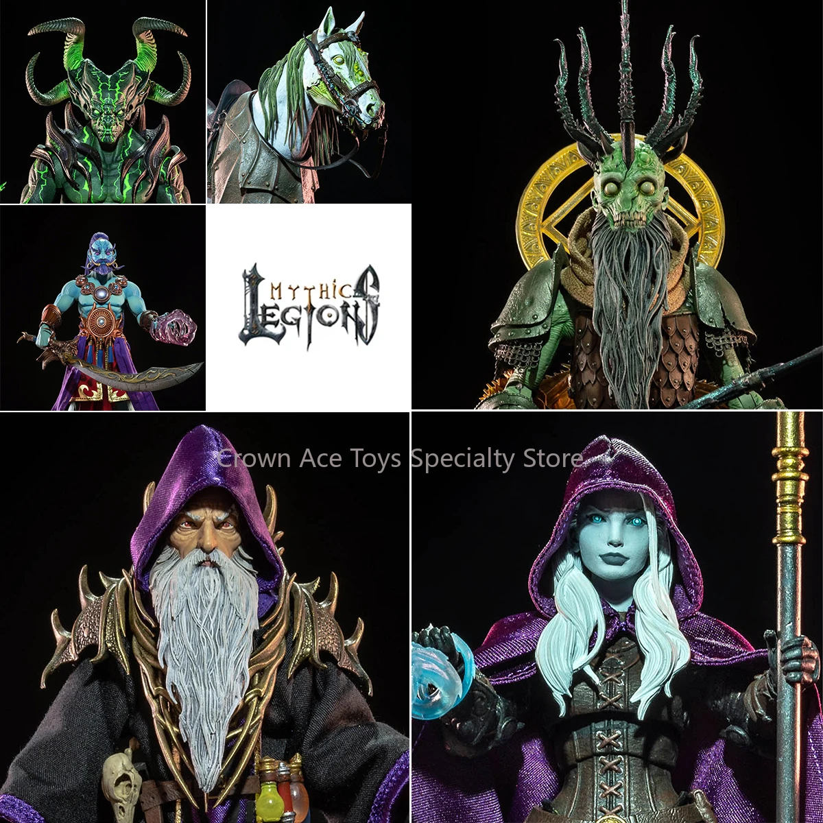 Four-Horsemen-Mythic-Legions-Templar-Knight-Mage-Rings-Movie-Arrizak ...