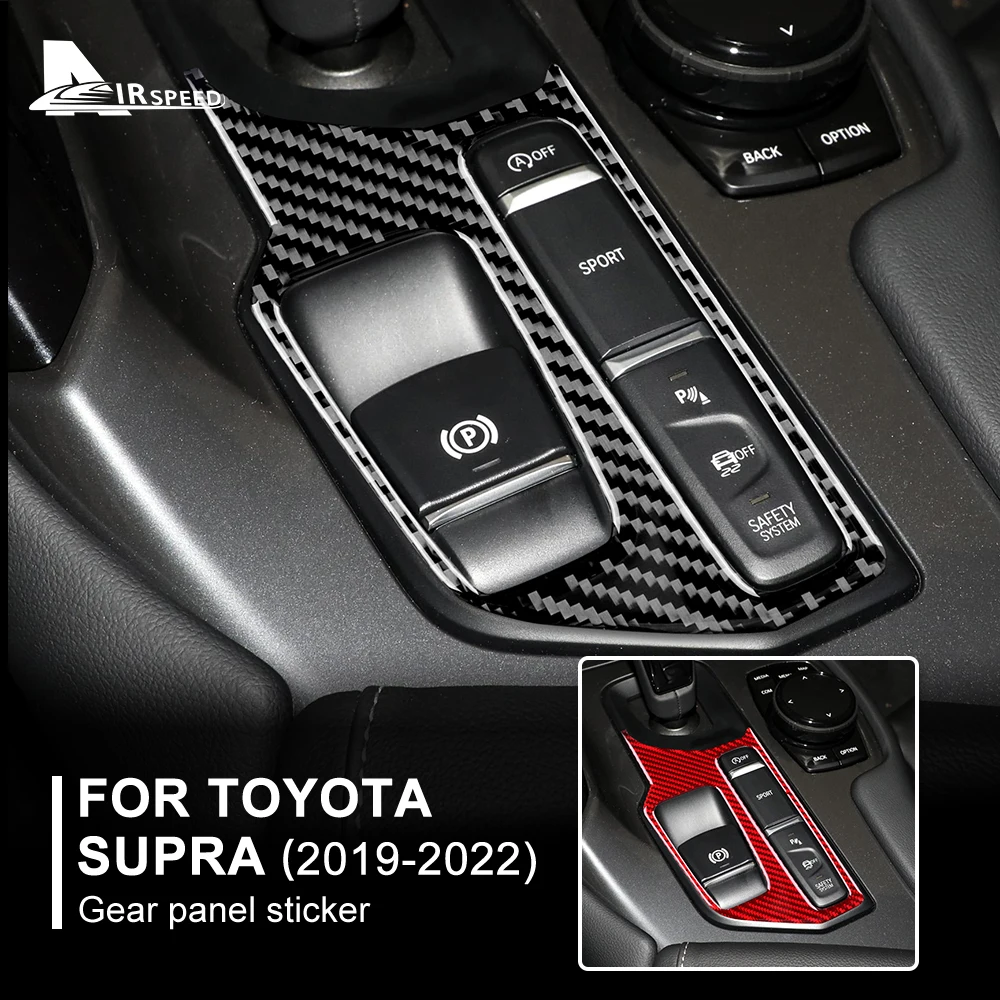Real-Soft-Carbon-Fiber-Sticker-For-Toyota-Supra-GR-A90-A91-MK5-2019 ...