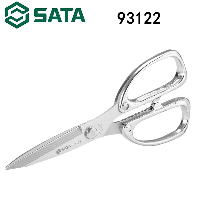 Sata-93122-Strong-Stainless-Steel-Scissors-7-Copper-Wire-Plastic-Plate ...
