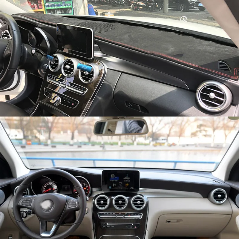 Para 2016-2022 Mercedes Benz GLC 300 260 X253 C253 accesorios cubierta ...