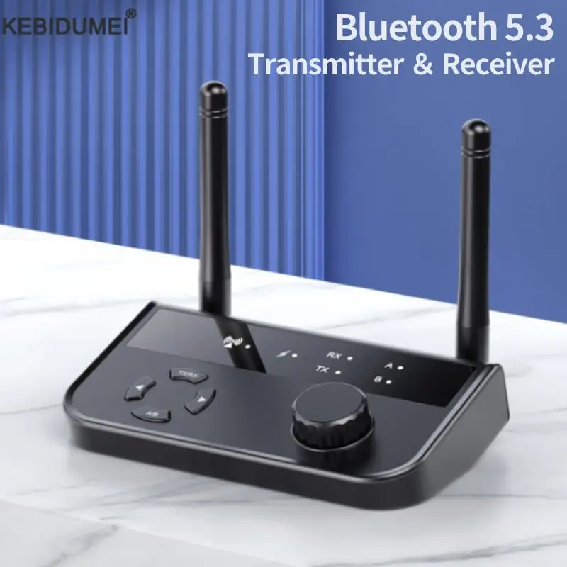 Receptor-y-transmisor-de-Audio-multipunto-con-Bluetooth-5-3-2-en-1 ...