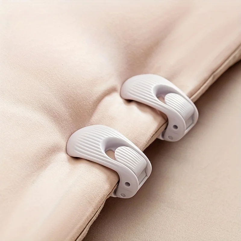 5pcs Bed Sheet Clips-Dual-Direction Adjustable Non-Slip Transparent ...