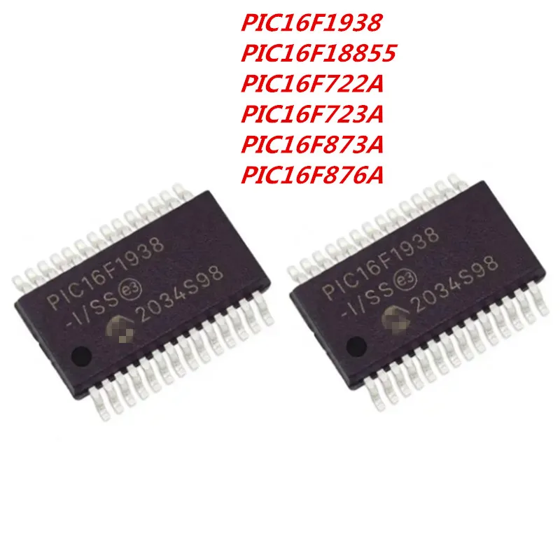 1pcs-PIC16F1938-PIC16F18855-PIC16F722A-PIC16F723A-PIC16F873A-PIC16F876A ...