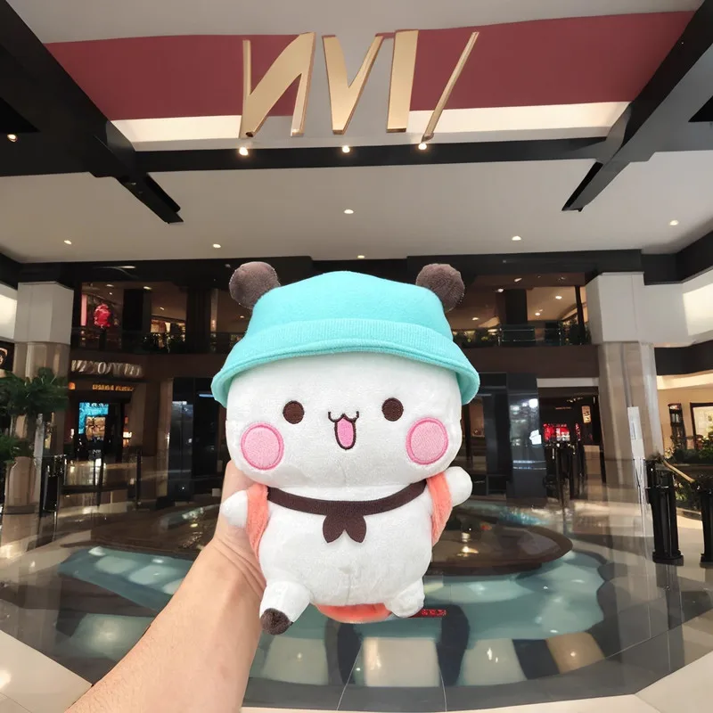 Cute Yier Bubu and Dudu Bear Panda Plushies With Backpack Cartoon ...