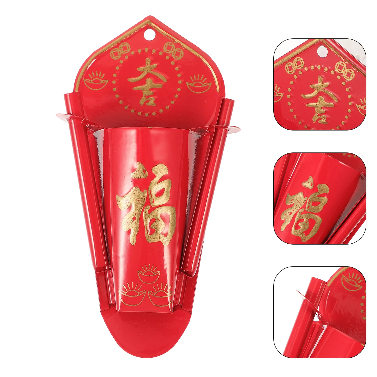 Outdoor-Wall-Hanging-Censer-Mounted-Incense-Burner-Retro-Decor-Holder ...