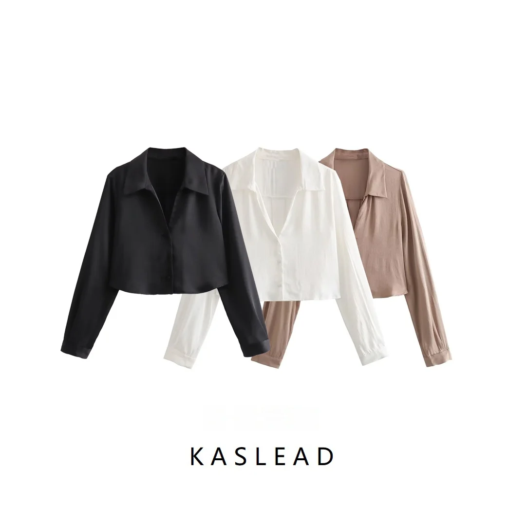 Kaslead-New-Arrival-Women-s-Clothing-Fashion-Sle-Silk-Satin-Texture ...