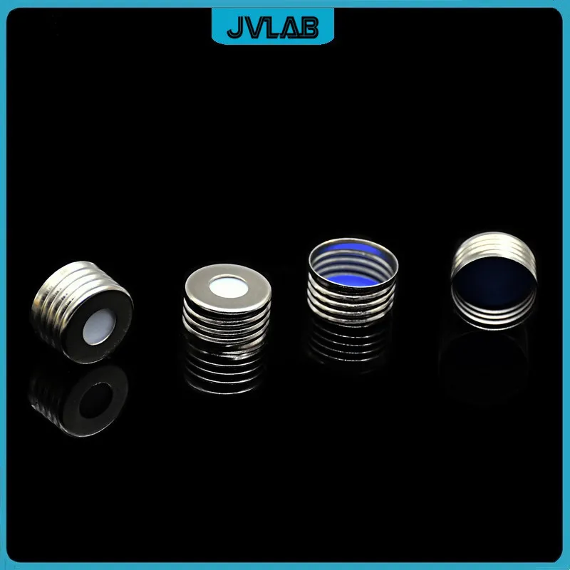 Screw Thread Headspace Caps with Septa Chromatography Vial Cover Blue ...