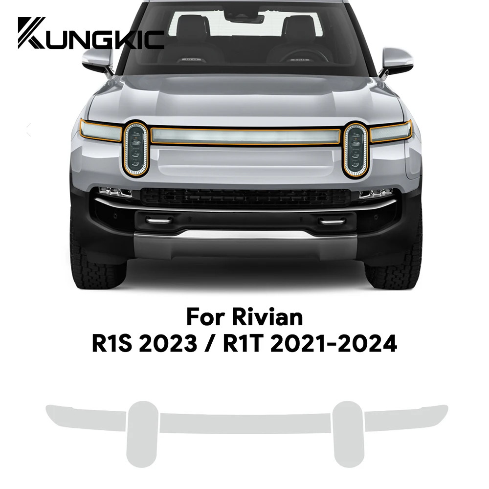 for-Rivian-R1T-R1S-2021-2022-2023-2024-Tpu-Transparent-Film-Headlight ...