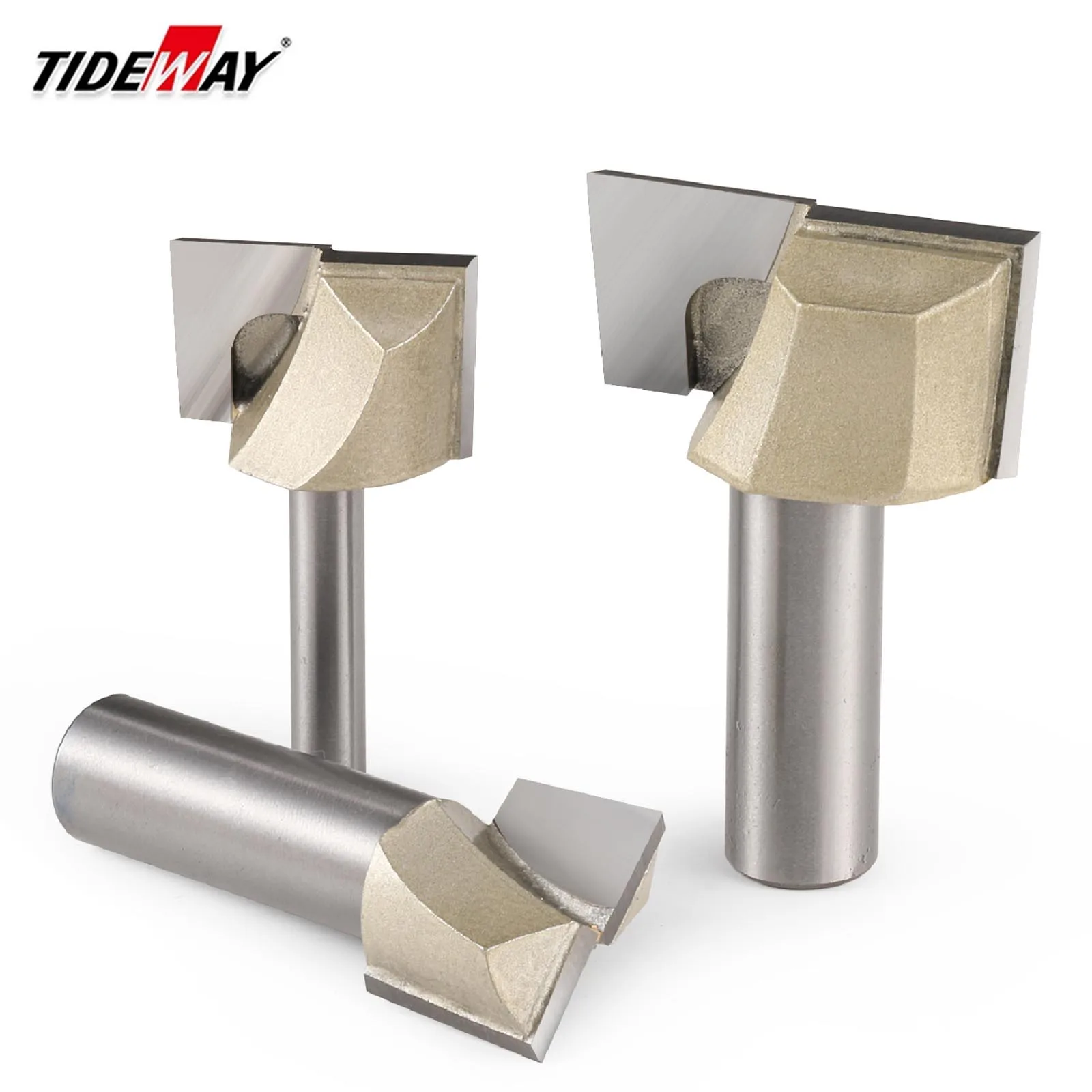 TIDEWAY-1-4-1-2-Shank-Bottom-Cleaning-Router-Bit-Table-Milling-Cutter ...