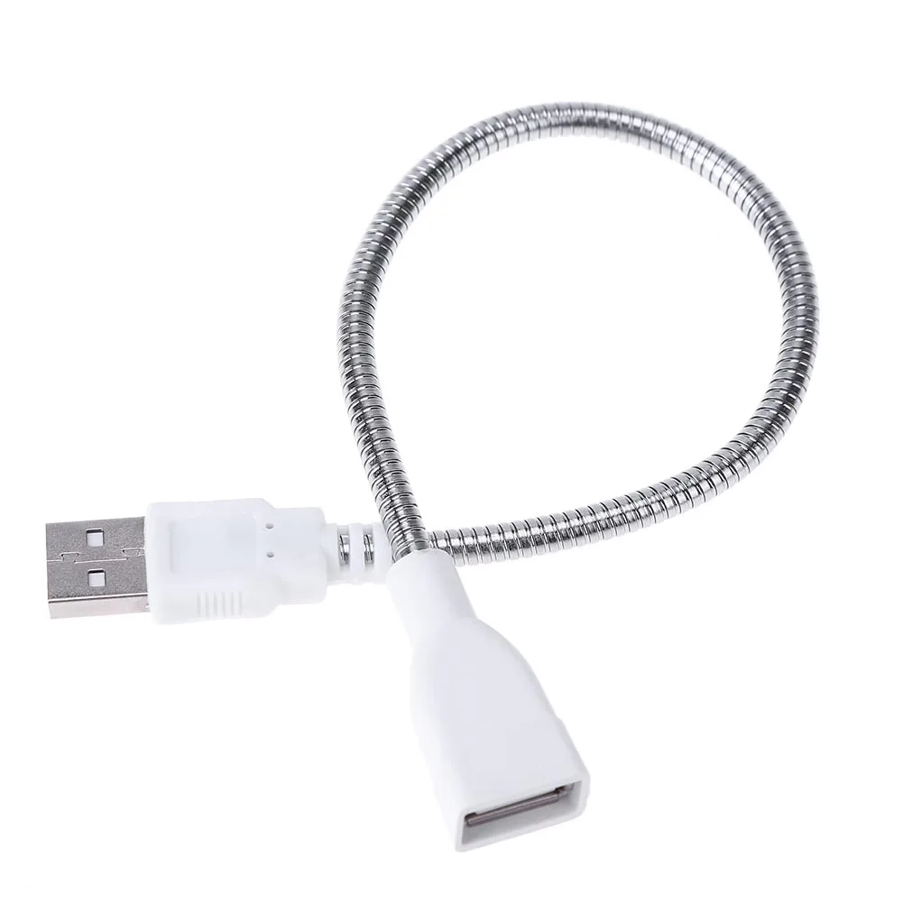 29cm-USB-Male-to-Female-Extension-Cable-LED-Light-Adapter-Wire-Metal ...