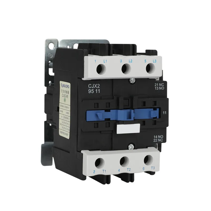 1pcs-CJX2-9511-Industrial-Magnetic-Contactor-3-Phase-95A-Din-Rail-Telemecanique-Contactor-AC12V ...