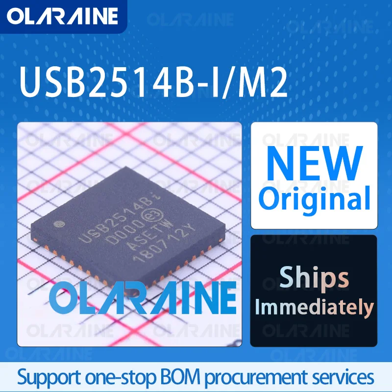 1/5/10Pcs USB2514B-I/M2 QFN-36 original IC Chip USB 2.0 interface RoHS ...