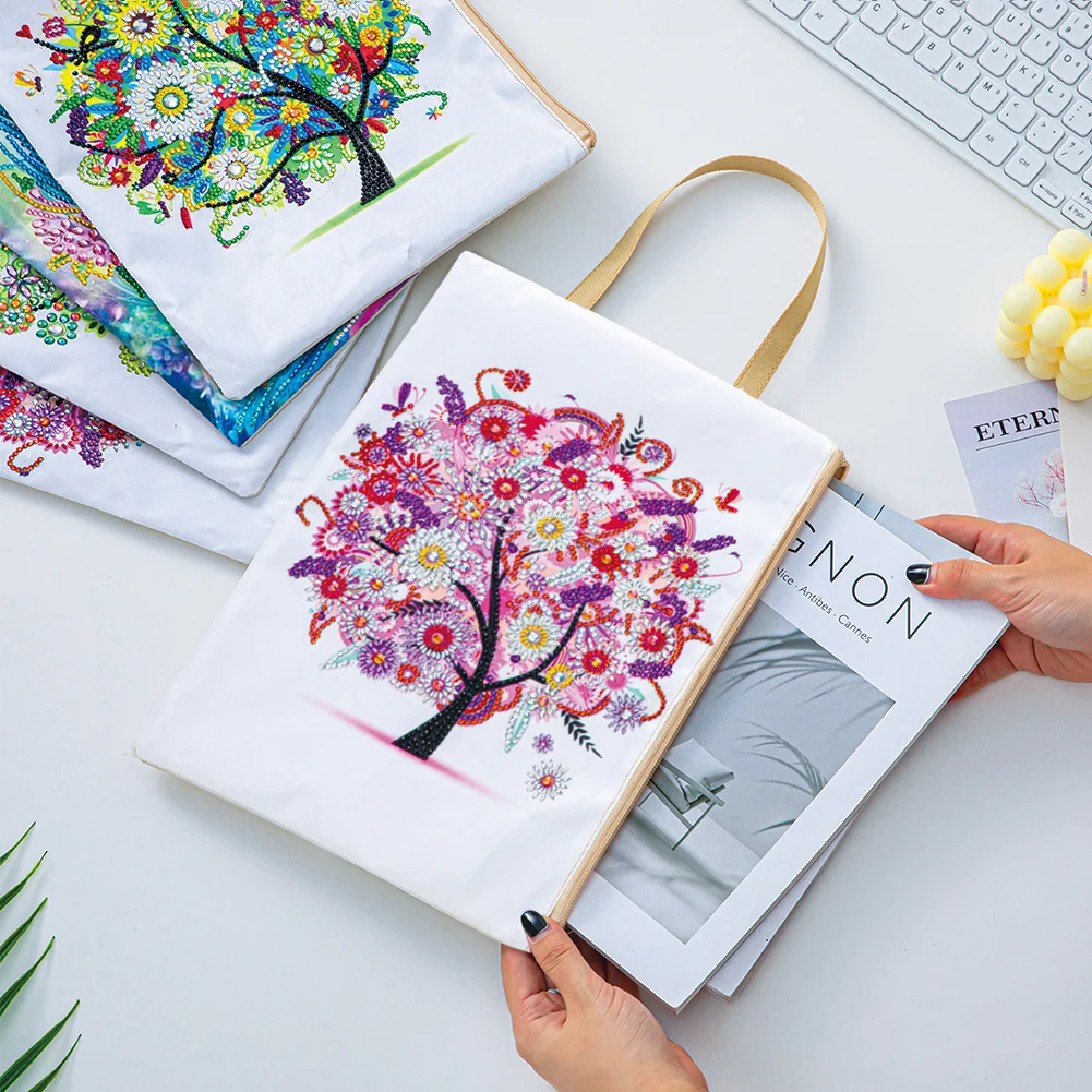 5D-DIY-Diamond-Painting-Tote-Handbag-Diamond-Rhinestones-Paintings ...