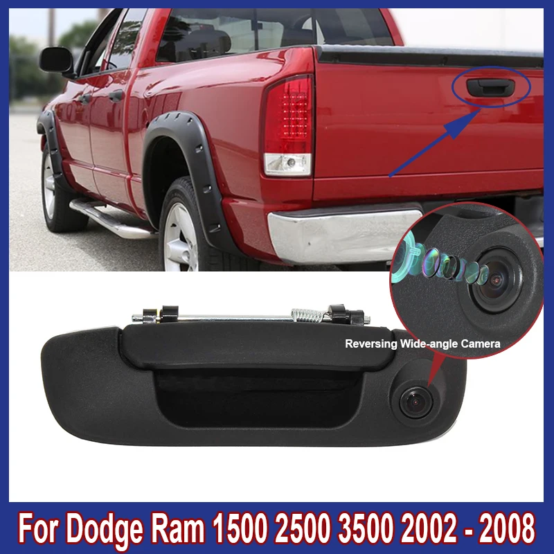 Car Trunk Handle With Reversing Wide-angle Camera For Dodge Ram 1500 ...