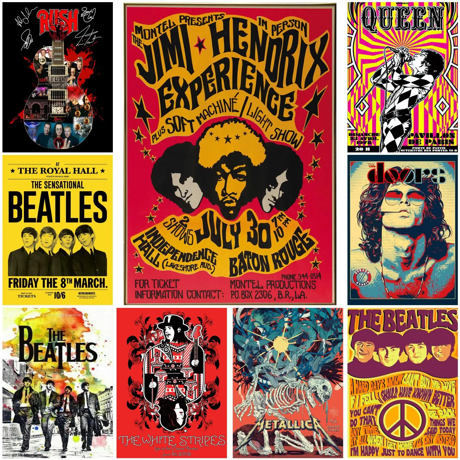 The-Band-Poster-Decorative-Painting-Canvas-Poster-Gift-Wall-Art-Living ...