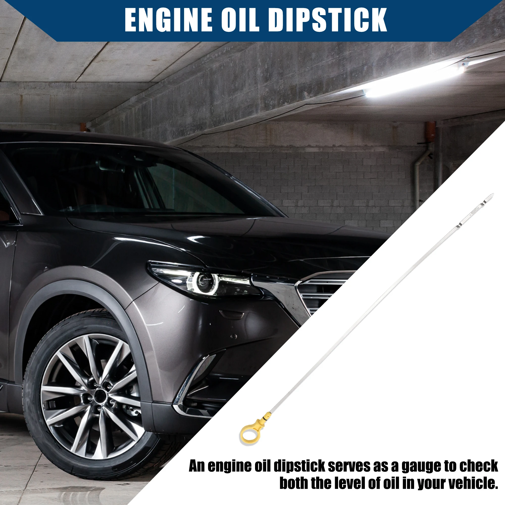 UXCELL-No-CY01-10-450A-Engine-Oil-Level-Indicator-Dipstick-for-Mazda-6 ...