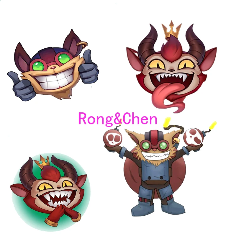 Ngchen Trading Car Sticker For Ziggs Emote League Of Legends ...