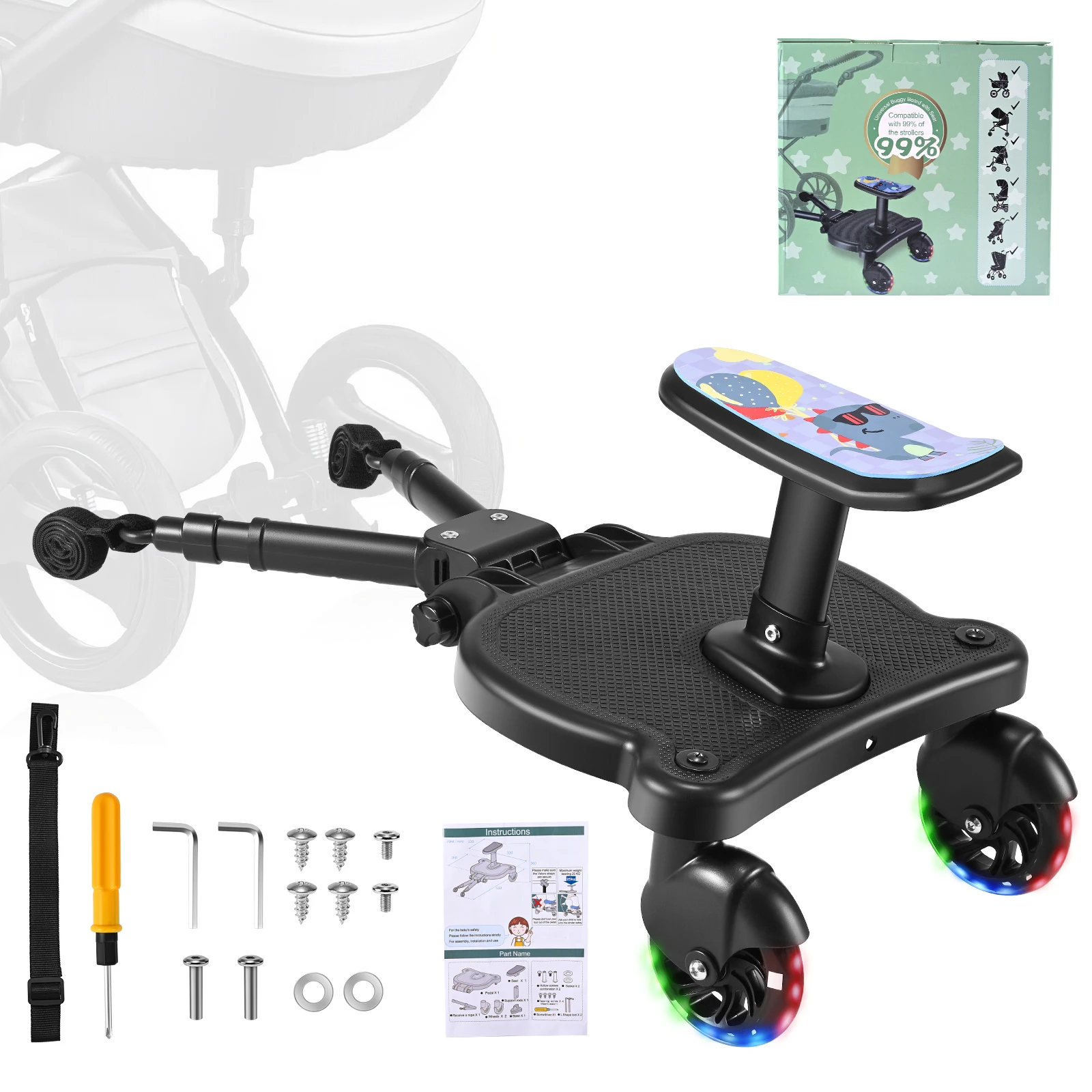Everything You Need to Know About Seated Buggy Boards