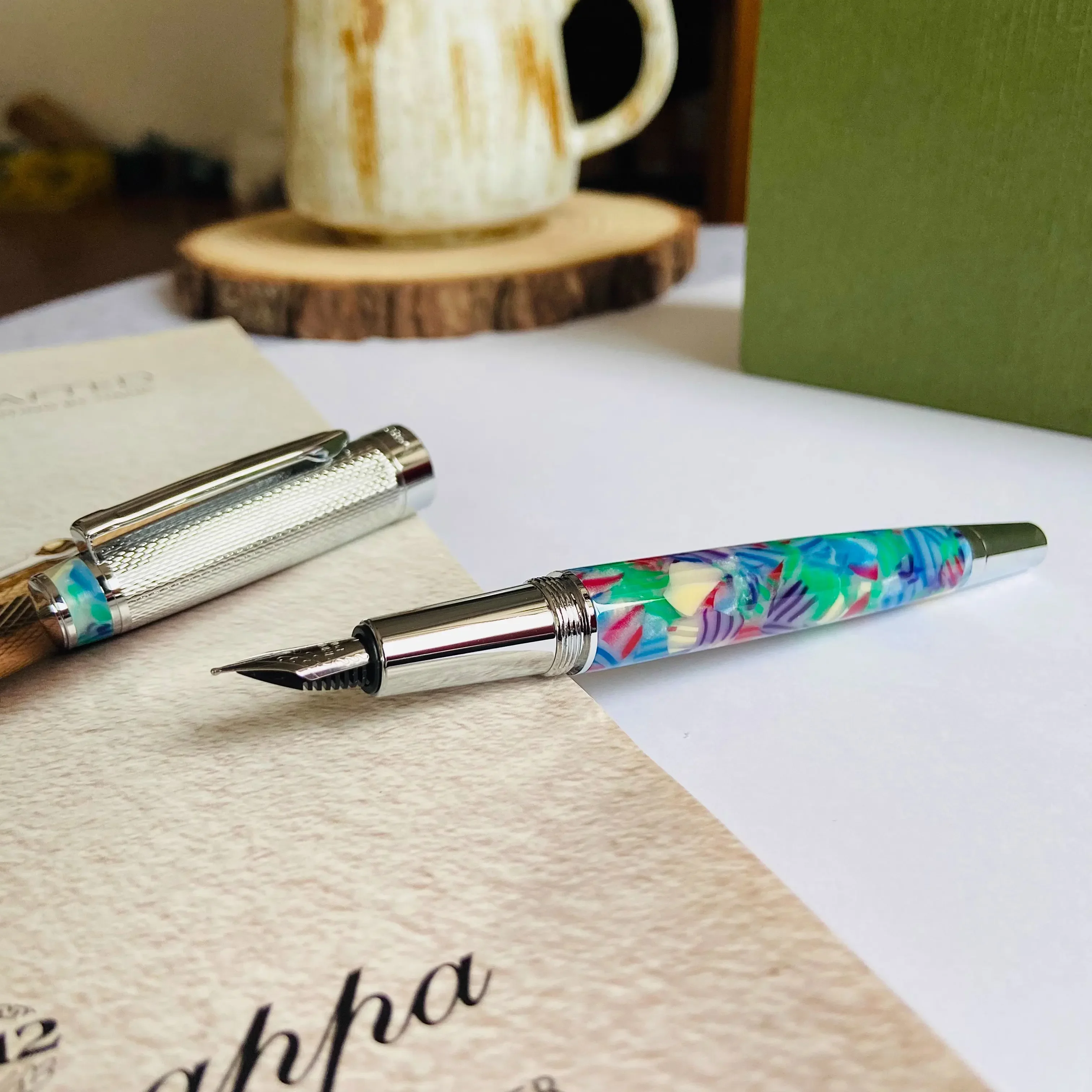 Benovel Resin Celluloid Fountain Pen The Wizard of Oz Nib Business Pen ...