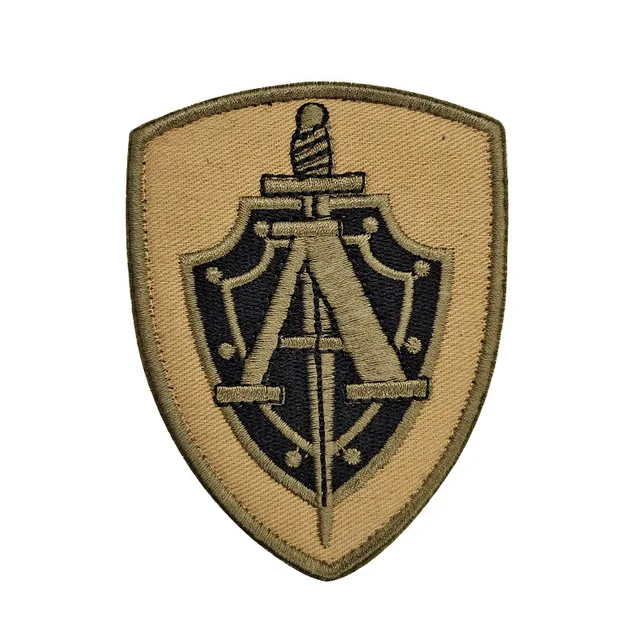 🔫 Patchs brodés au toucher russe, écussons de crâne militaires de l'armée, insignes de broderie ...