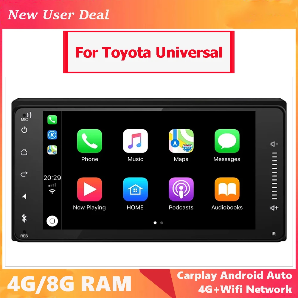 Android-12-0-Multimedia-Stereo-Radio-Head-Unit-For-Toyota-Hilux-Terios ...