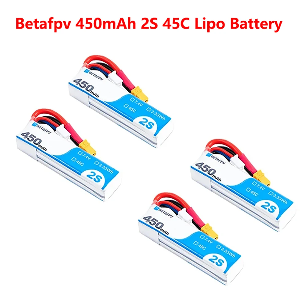 Betafpv-450mAh-2S-45C-Lipo-Battery-for-Meteor85-Meteor85-HD-Beta75X ...