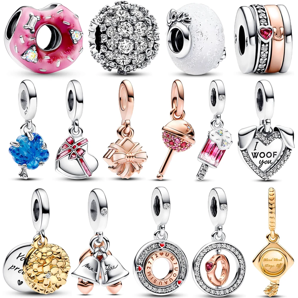 Cute-925-Sterling-Silver-Donut-Popsicle-Gold-Daisy-Chocolate-Gift-Box ...