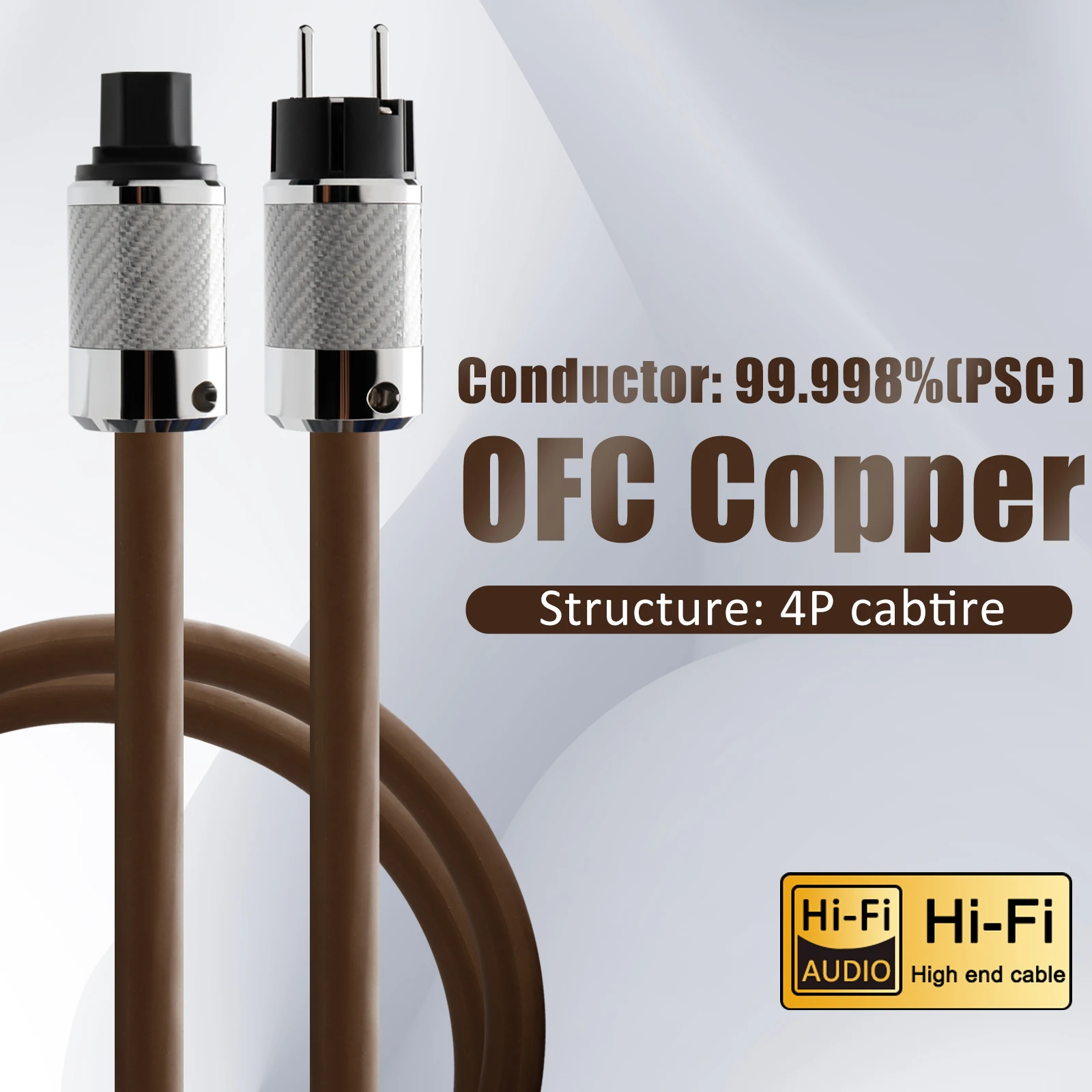 Monosaudio P905 High-End AC EU Standard to IEC Power Cable Psc Copper ...