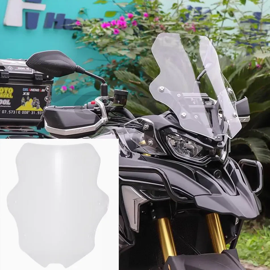 Motorcycle-TRK-702-702X-Windscreen-Windshield-Wind-Screen-Front-Glass ...
