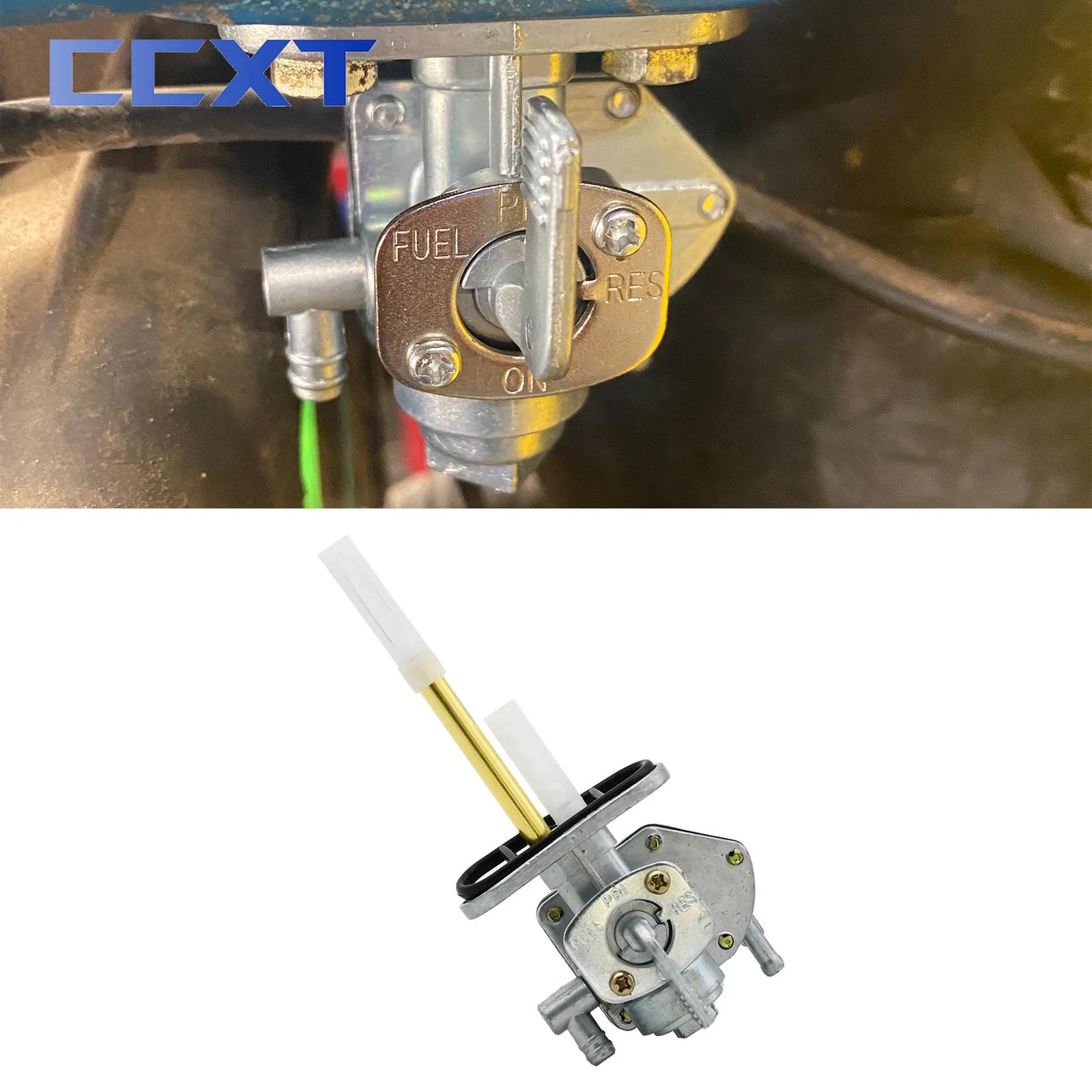 Motorcycle-Gas-Petcock-Fuel-Tap-Valve-Switch-Pump-For-Yamaha-FJ600 ...