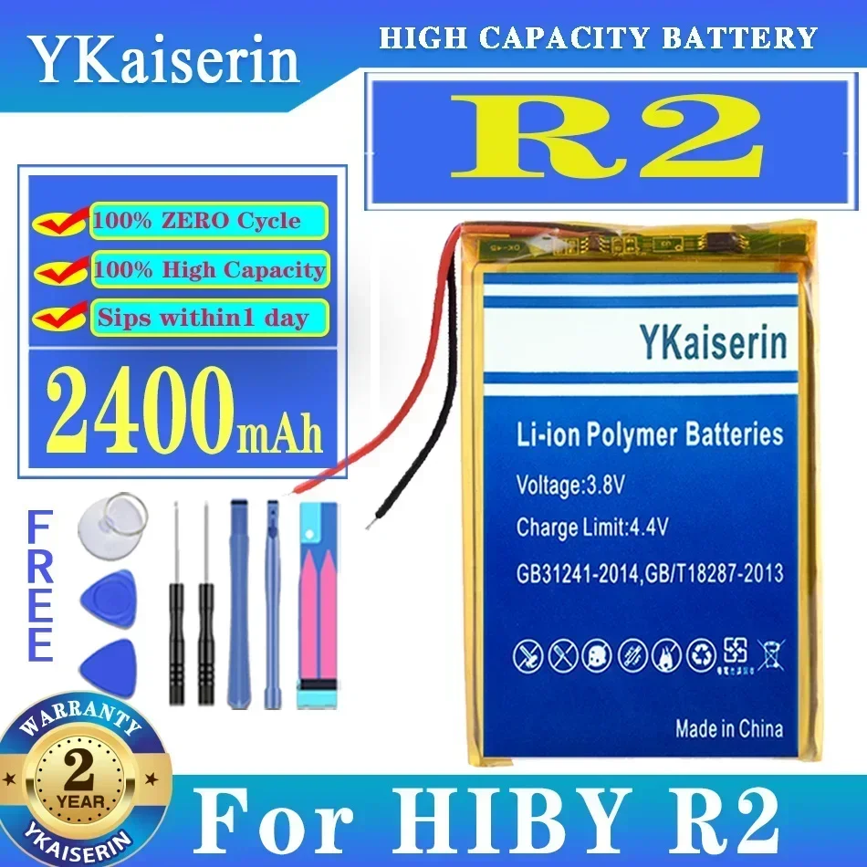 YKaiserin Replacement Battery R2 R3 R5 R6 Pro R6Pro for HIBY R 2 3 5 6 ...
