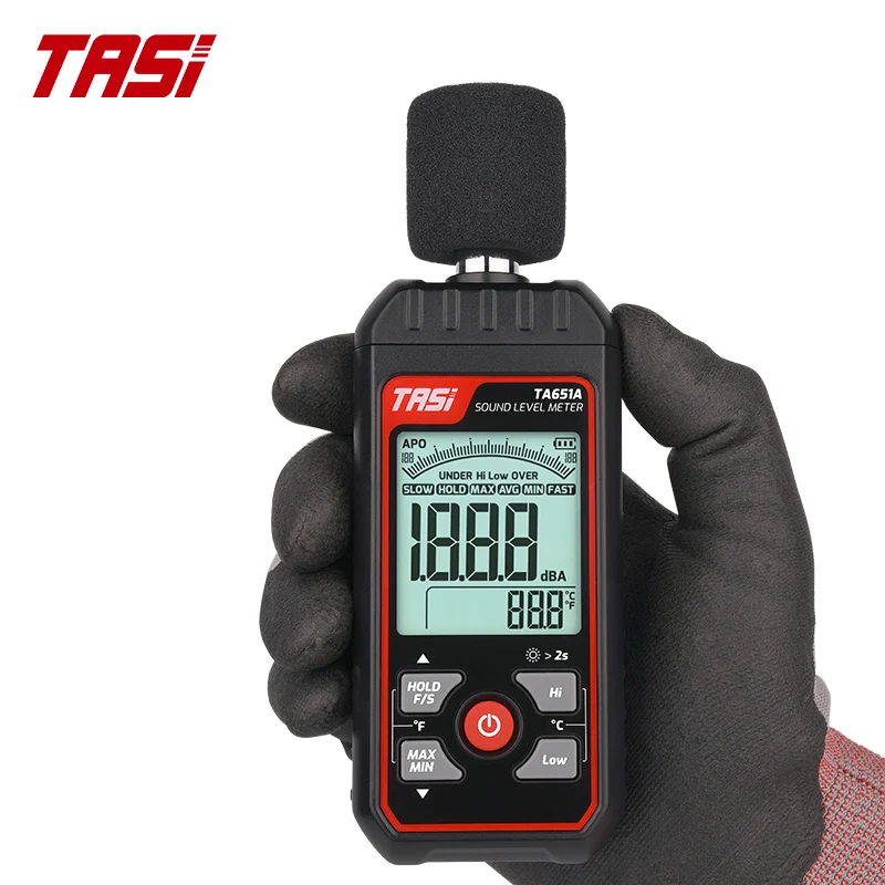 TASI-TA651A-TA651B-Noise-Measuring-Instrument-30-130dB-Digital-Sound ...