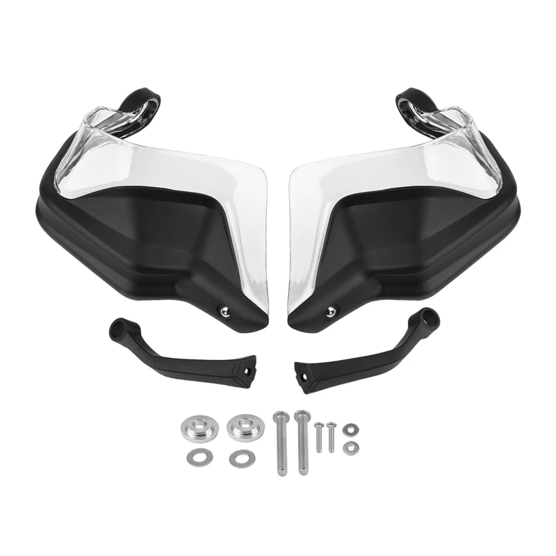 Motorcycle-Handguard-Shield-Hand-Guard-Extension-Protector-Windshield ...