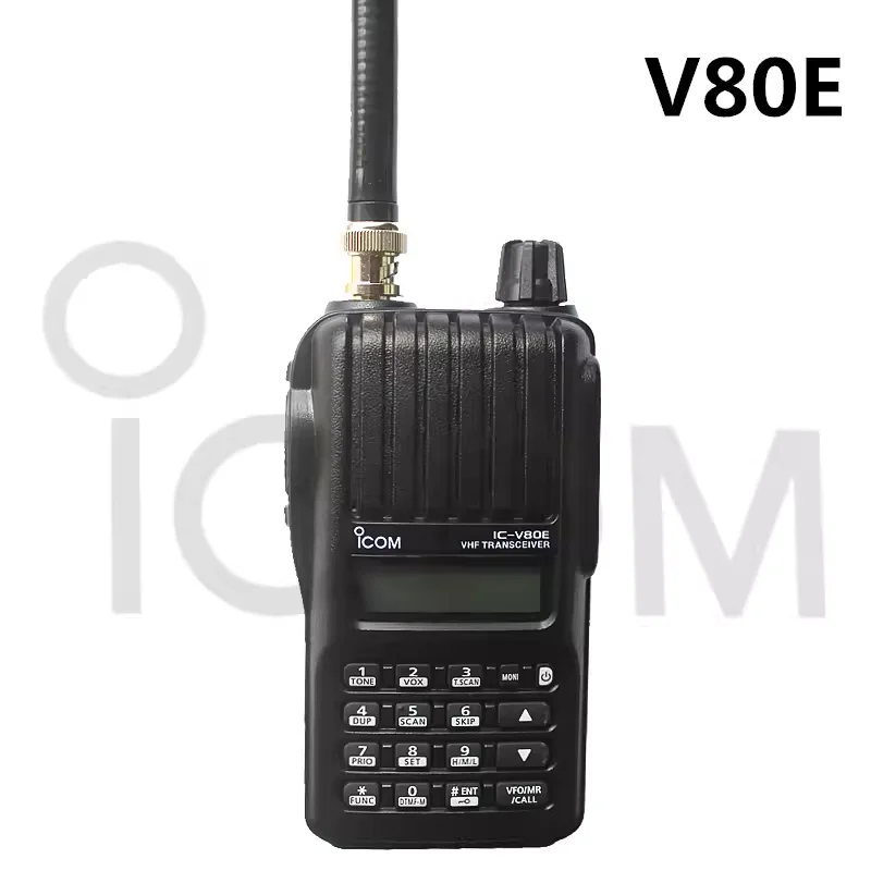 ICOM IC-V80E V80E 8W 10KM VHF Transceiver Marine Transceiver Walkie Talkie