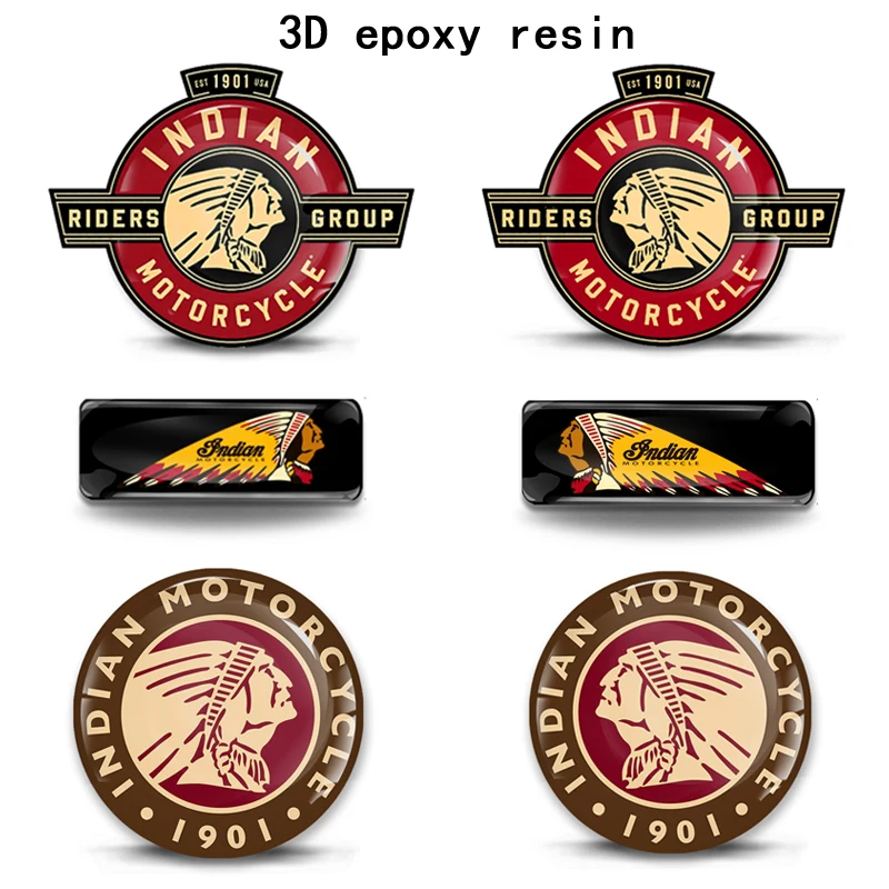 3D-Retro-3D-Epoxy-Dome-Indian-Car-Sticker-Motorcycle-Pin-Up-Girl-Indian ...