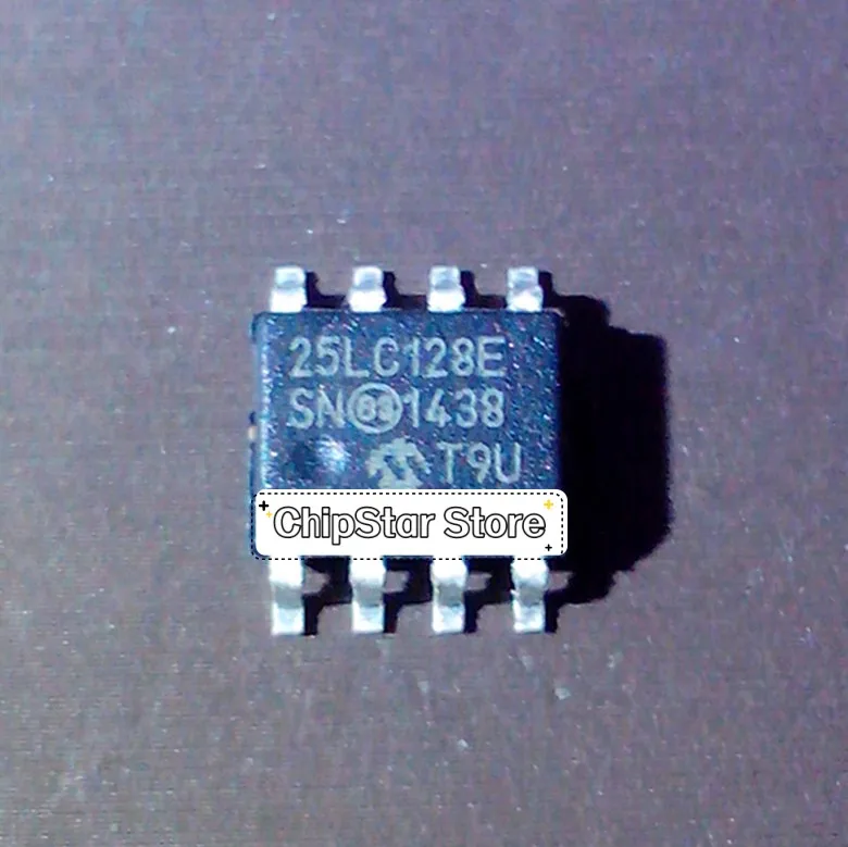 5-100pcs 25LC128-E/SN 25LC128T-E/SN 25LC128 SOIC8 EEPROM 100%New And Original