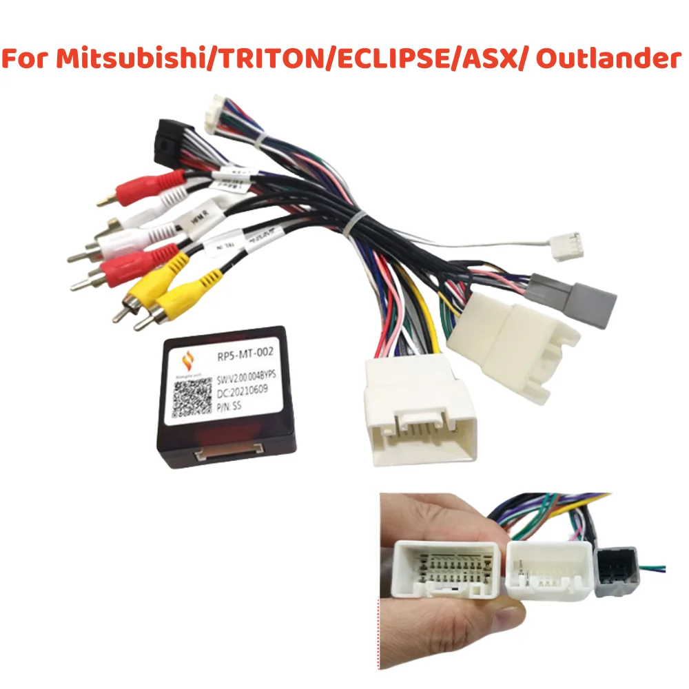 16-PIN-Wiring-Canbus-Decoder-RP5-MT-002-For-Mitsubishi-PAJERO-SPORT ...