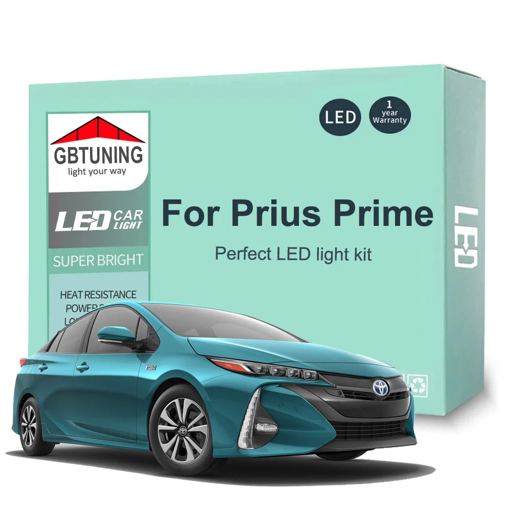 Canbus-LED-Interior-Light-Bulb-Kit-For-Toyota-Prius-Prime-For-Prius-PHV ...