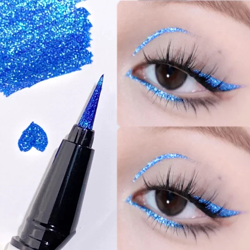 Shiny-Eye-Liner-Pen-Long-Lasting-Waterproof-Shimmer-Pencil-Liquid ...