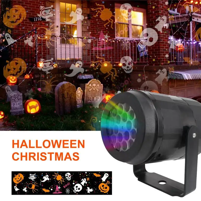 Halloween-Projector-Light-LED-Outdoor-Mobile-Cartoon-Pattern-Projector ...