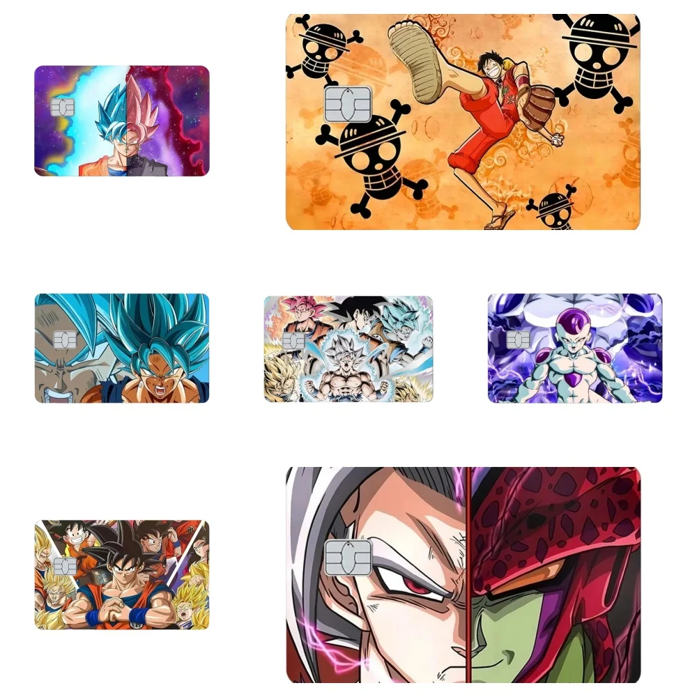 Bandai-Dragon-Ball-Anime-Bank-Credit-Cards-Stickers-ONE-PIECE-NARUTO ...