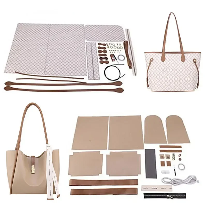 2023-Accessories-Handmade-Handbag-Set-Hand-Stitching-DIY-Bag-Kit-Making ...
