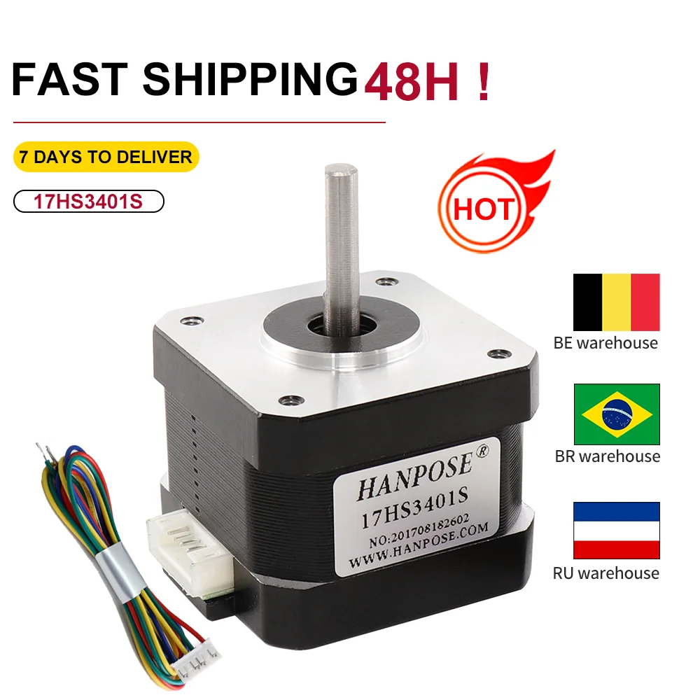 1-8-Degree-17HS3401S-4-Leads-Nema-17-Stepper-Motor-2-Phase-42BYGH34-1 ...