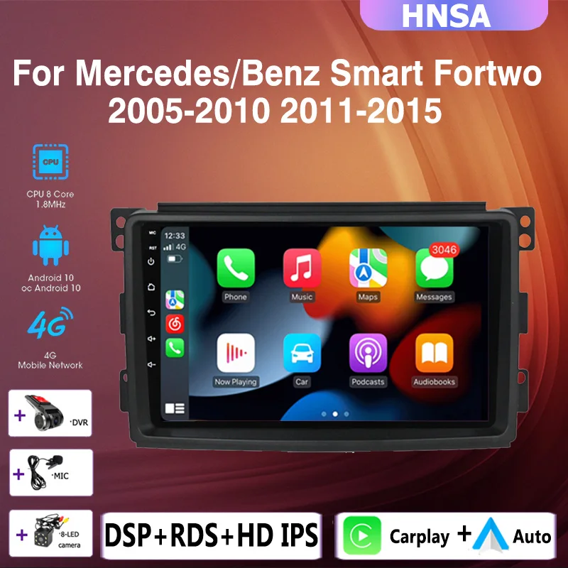 2DIN-Auto-Android-car-radio-multimedia-player-4G-Carplay-GPS-navigation ...