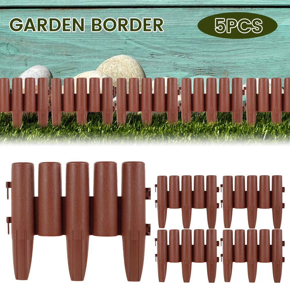 Garden Border Fence Lawn Edging Wall Lawn Border Separator Garden ...