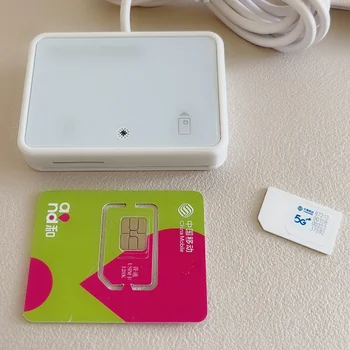 Smart Card Reader PCSC USB-CCID EMV ISO7816 for Bank CAC Chip Smart ...